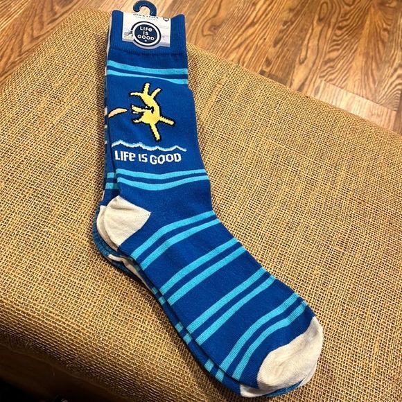 Life Is Good | Underwear & Socks | Nwt Life Is Good Socks | Poshmark